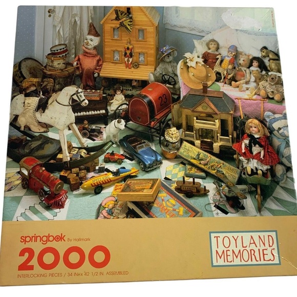 Springbok | Games | Springbok Toyland Memories 200 Pc Puzzle Like New All The Toys From ...